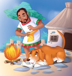 How Man and Dog Became Friends - Sawan Books