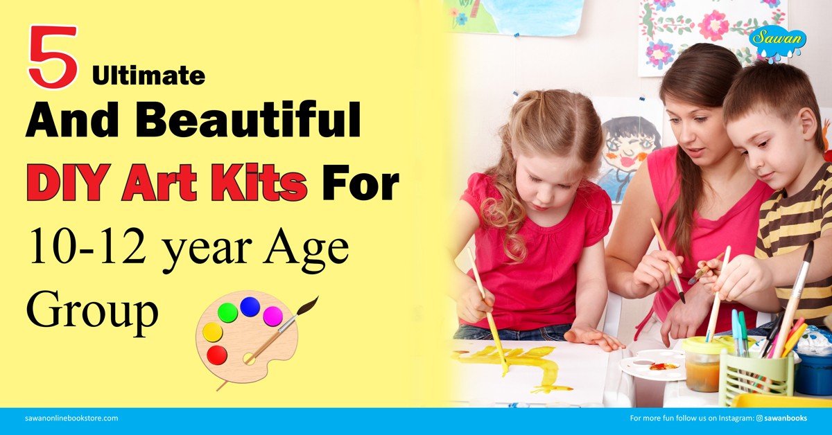 DIY Art Kits For Kids Age 10-12🎨😍 - Sawan Books😊