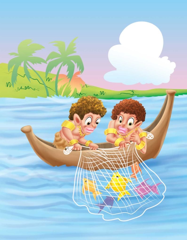 Anansi Goes Fishing (West Africa) - Sawan Books