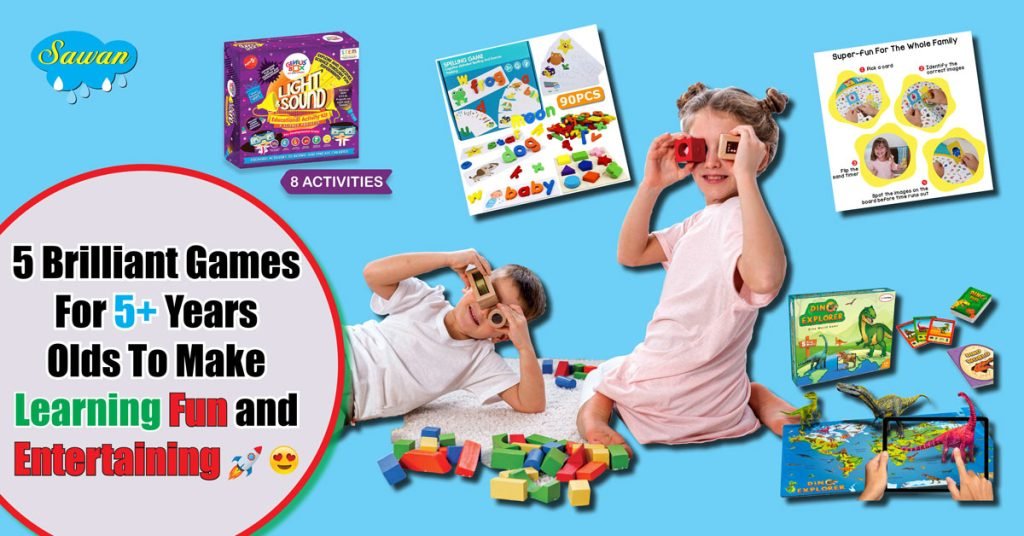 5 Brilliant Games For 5 Year Olds Sawan Books