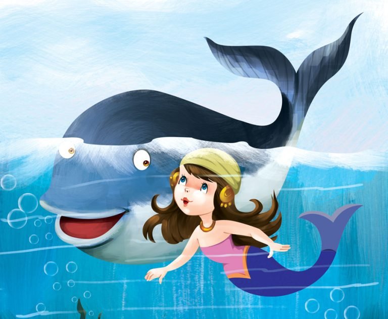 Mermaid Mili and the Whales - Sawan Books