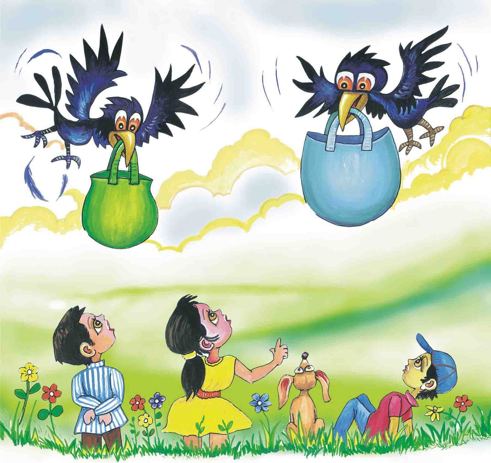 The Crows’ Challenge - Sawan Books