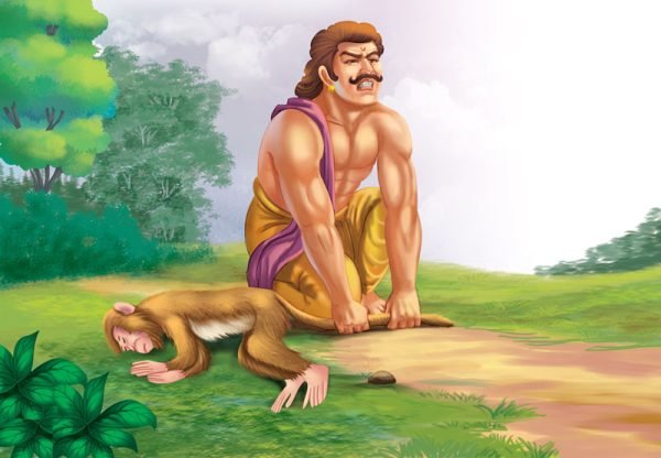 Bhima and Hanuman Meet - Sawan Books
