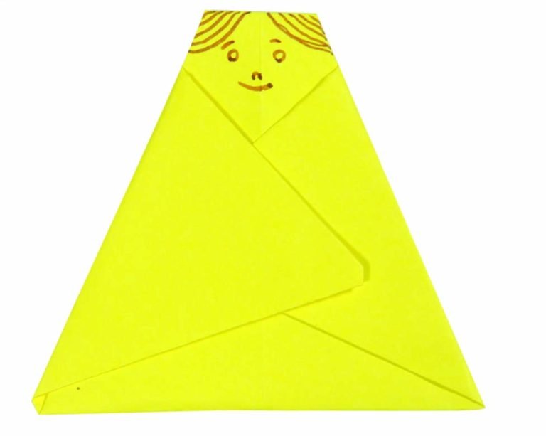PAPER DOLL (Origami Paper Folding) - Sawan Books