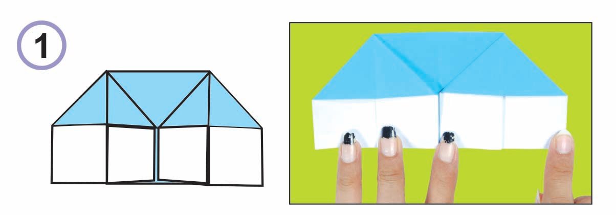 FINGER PUPPET (Origami Paper Folding) - Sawan Books