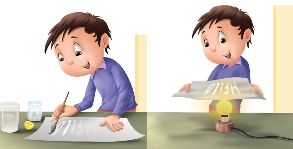 Invisible Ink (Creative Chemistry Experiments) - Sawan Books