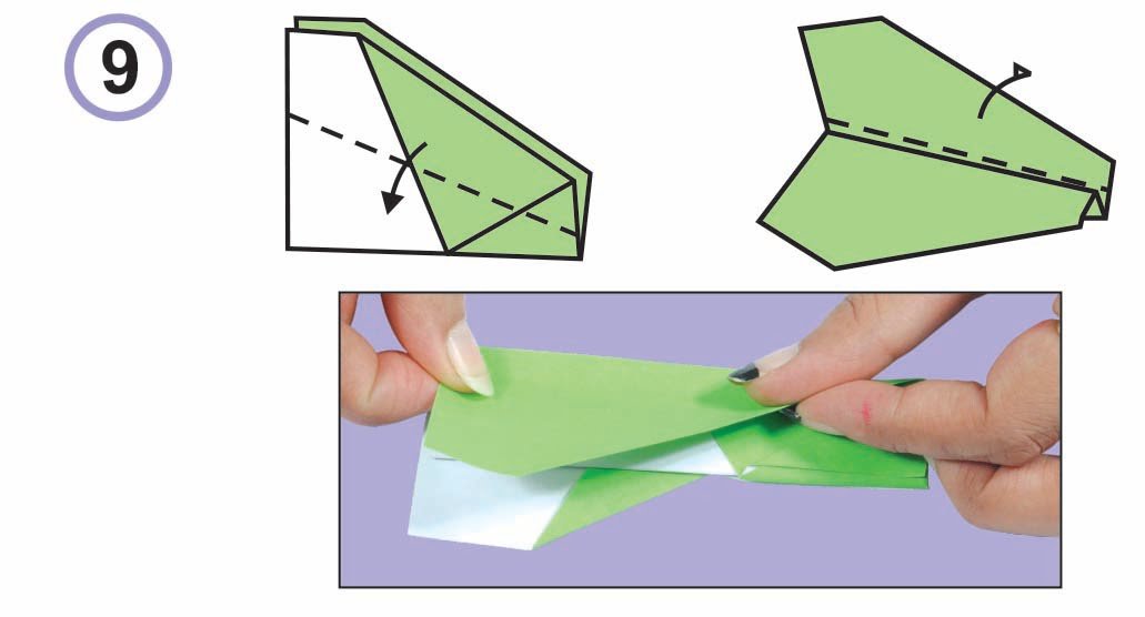 AEROPLANE (Origami Paper Folding) - Sawan Books