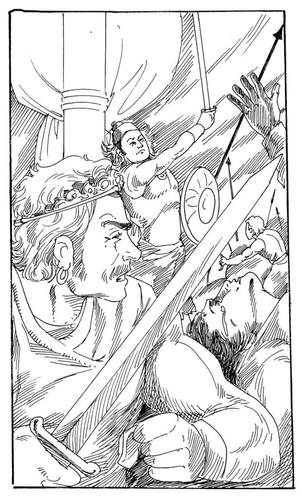 Arthur is Crowned King - Sawan Books