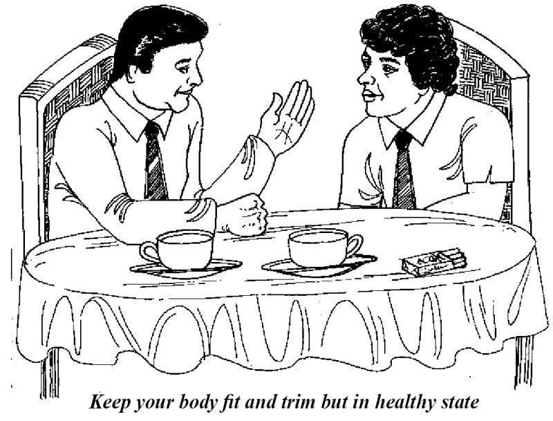 How to keep your body fit and trim - Sawan Books