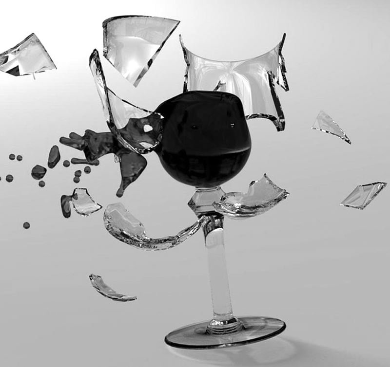 Glass Conductor Of Heat As