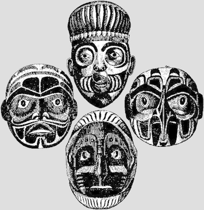 Make an African Mask - Sawan Books