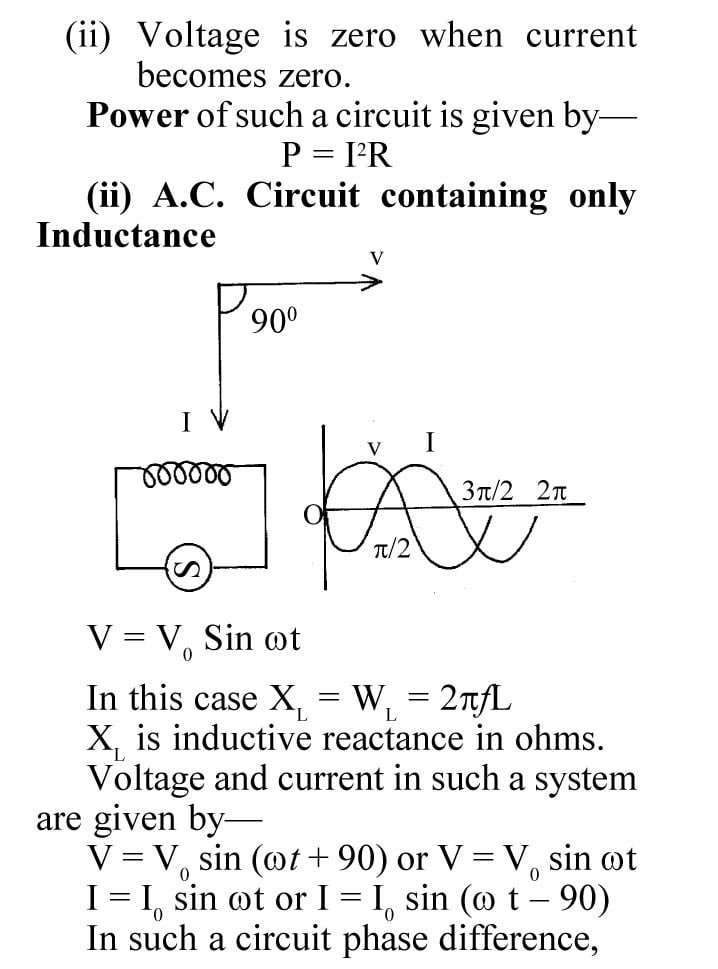 ALTERNATING CURRENT CIRCUITS - Sawan Books