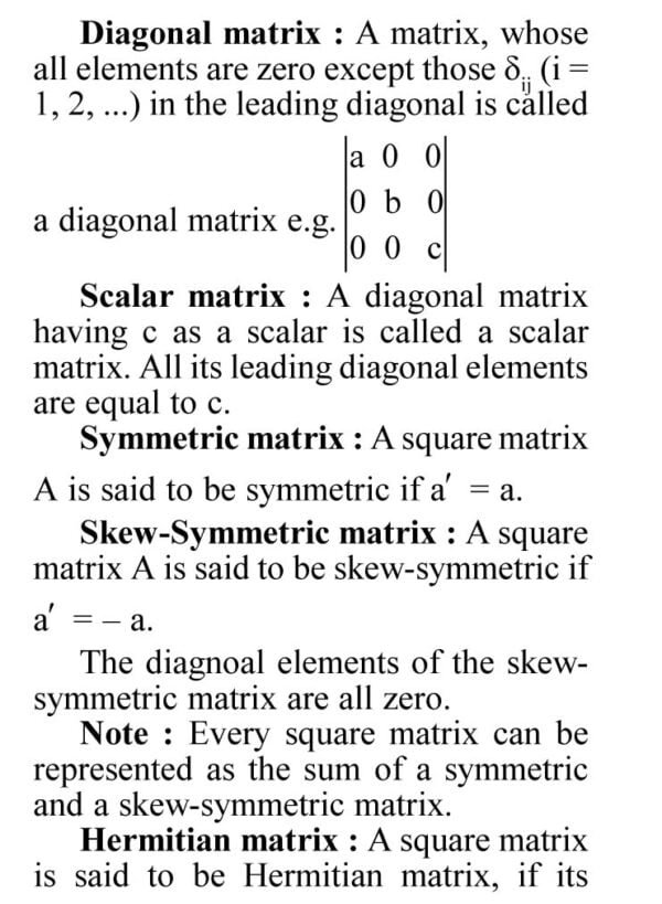 20. Determinant and Matrices - Sawan Books