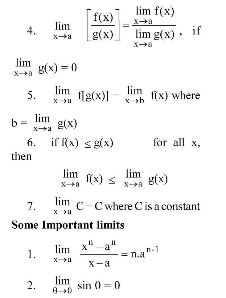 45. Functions, Limits and Continuity - Sawan Books